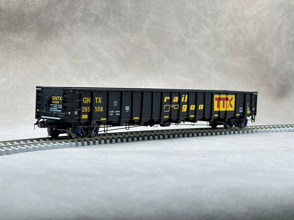 HO Scale National Steel Car 3650 cf 66’ ‘Railgon’ Gondola - 1st Run – Aurora Miniatures North ...